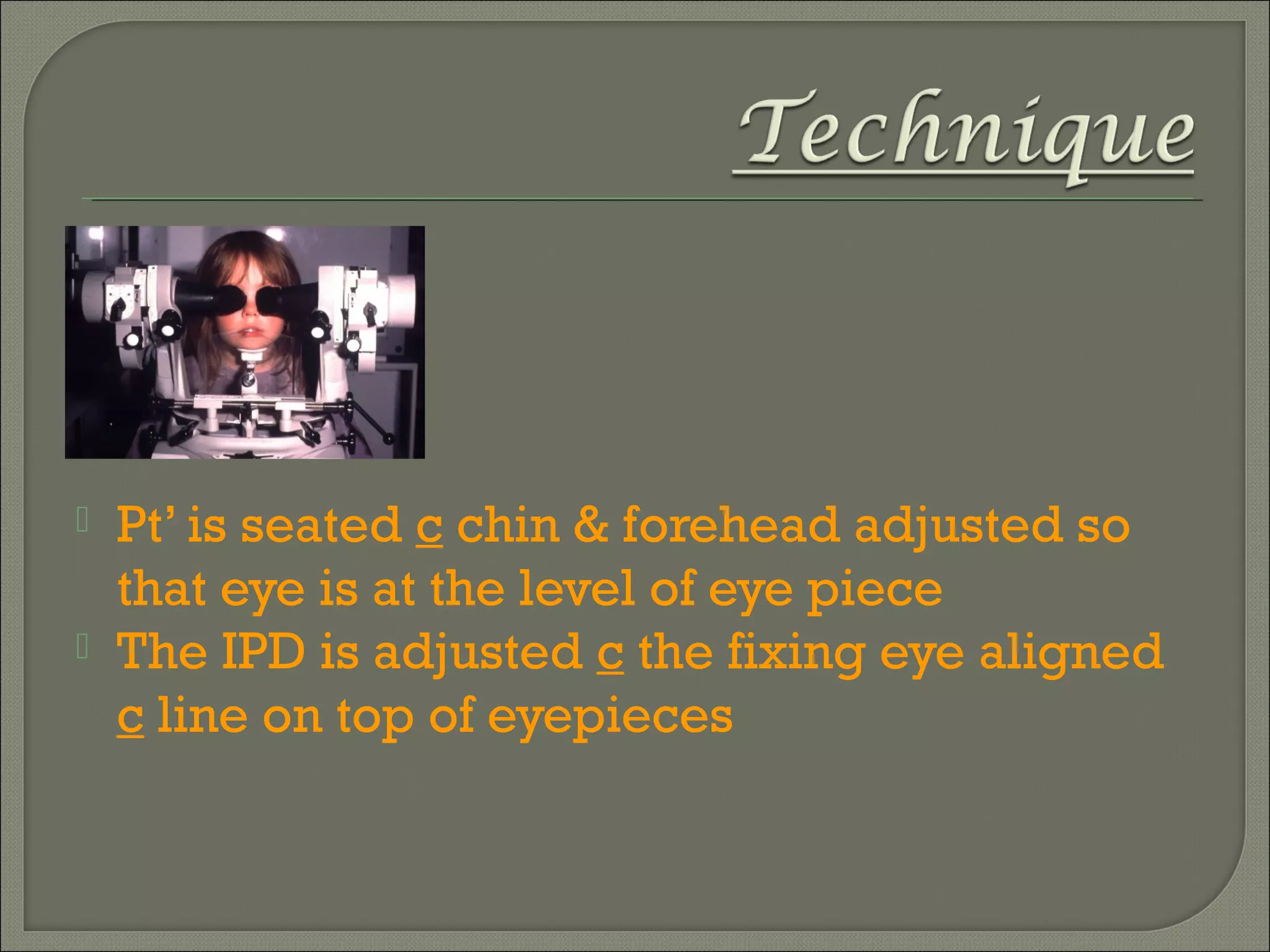 Synoptophore | PPT