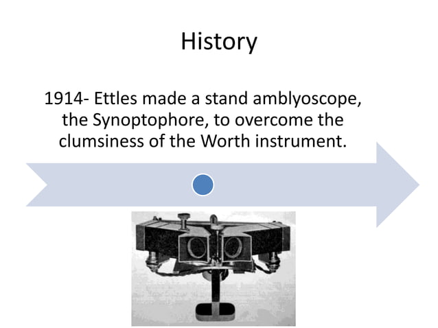 Synoptophore and its parts | PPTX