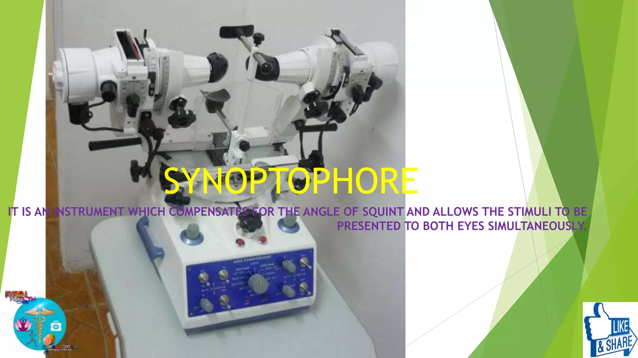 Synoptophore | PPTX