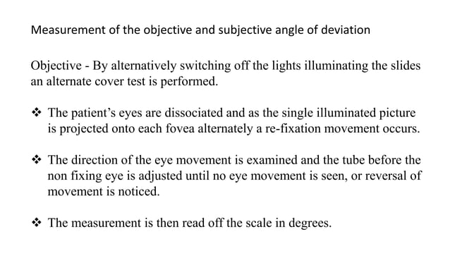 Synoptophore.pptx | Eye and Vision Conditions | Diseases and Conditions