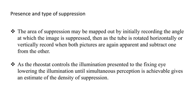 Synoptophore.pptx | Eye and Vision Conditions | Diseases and Conditions