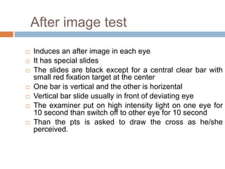 Synoptophore | Major amblyoscope | PPT