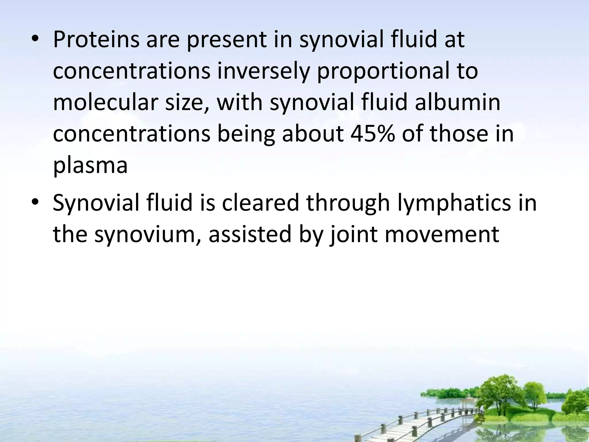 Synovial fluid | PPTX