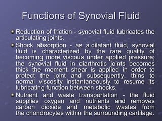 Synovial fluid examination | PPT
