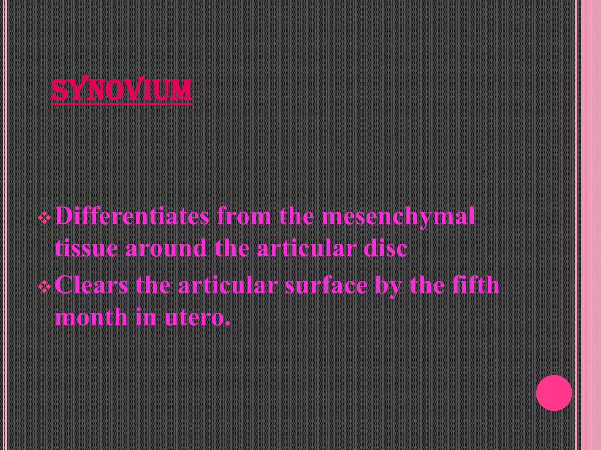 Synovium & crystal synovitis | PPTX