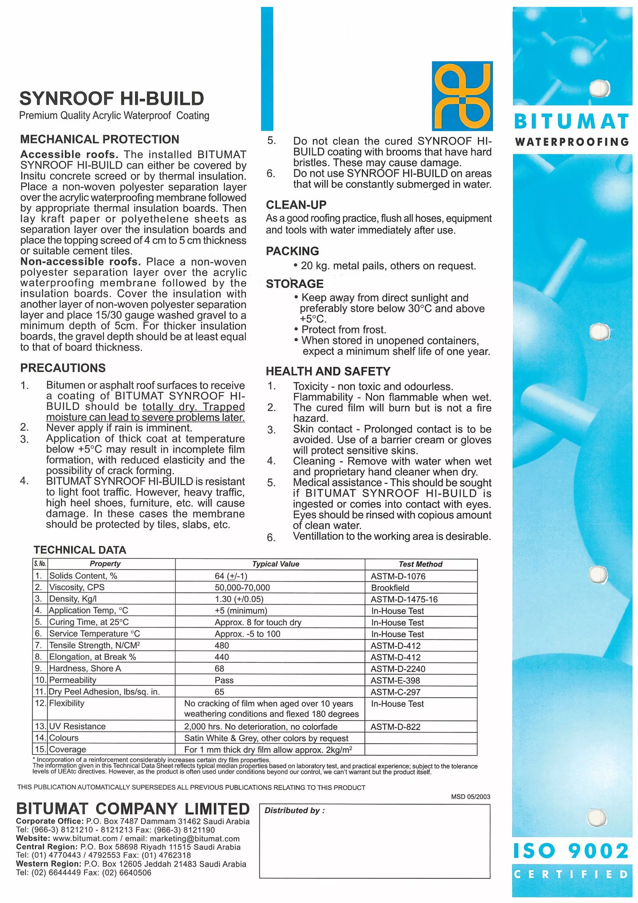 Synroof hi build | PDF