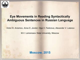 Syntactic Ambiguity 13.ppt