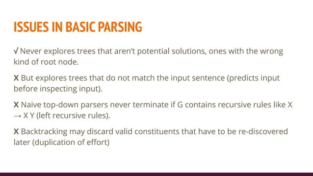 Syntactic analysis in NLP | PDF | Programming Languages | Computing
