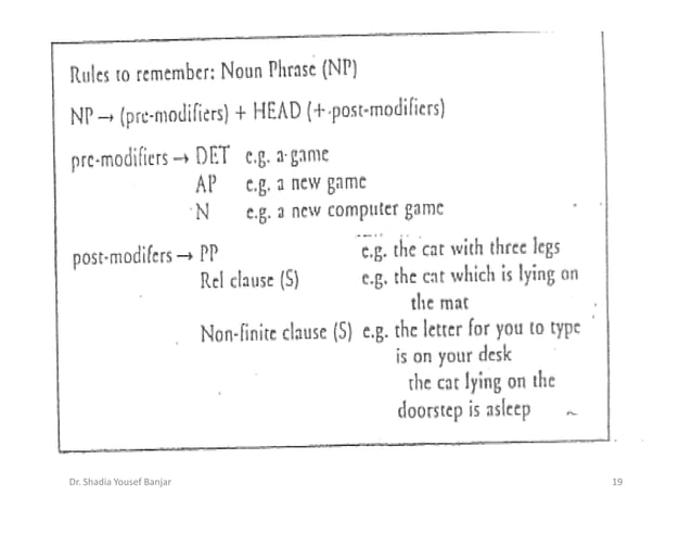 Syntactic Analysis Pptx