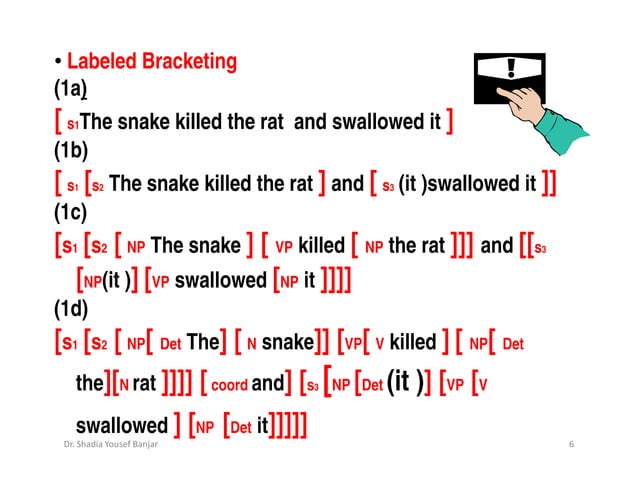 Syntactic Analysis Pptx