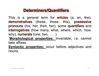 Syntactic categories, by dr. shadia yousef banjar.ppt [compatibility ...
