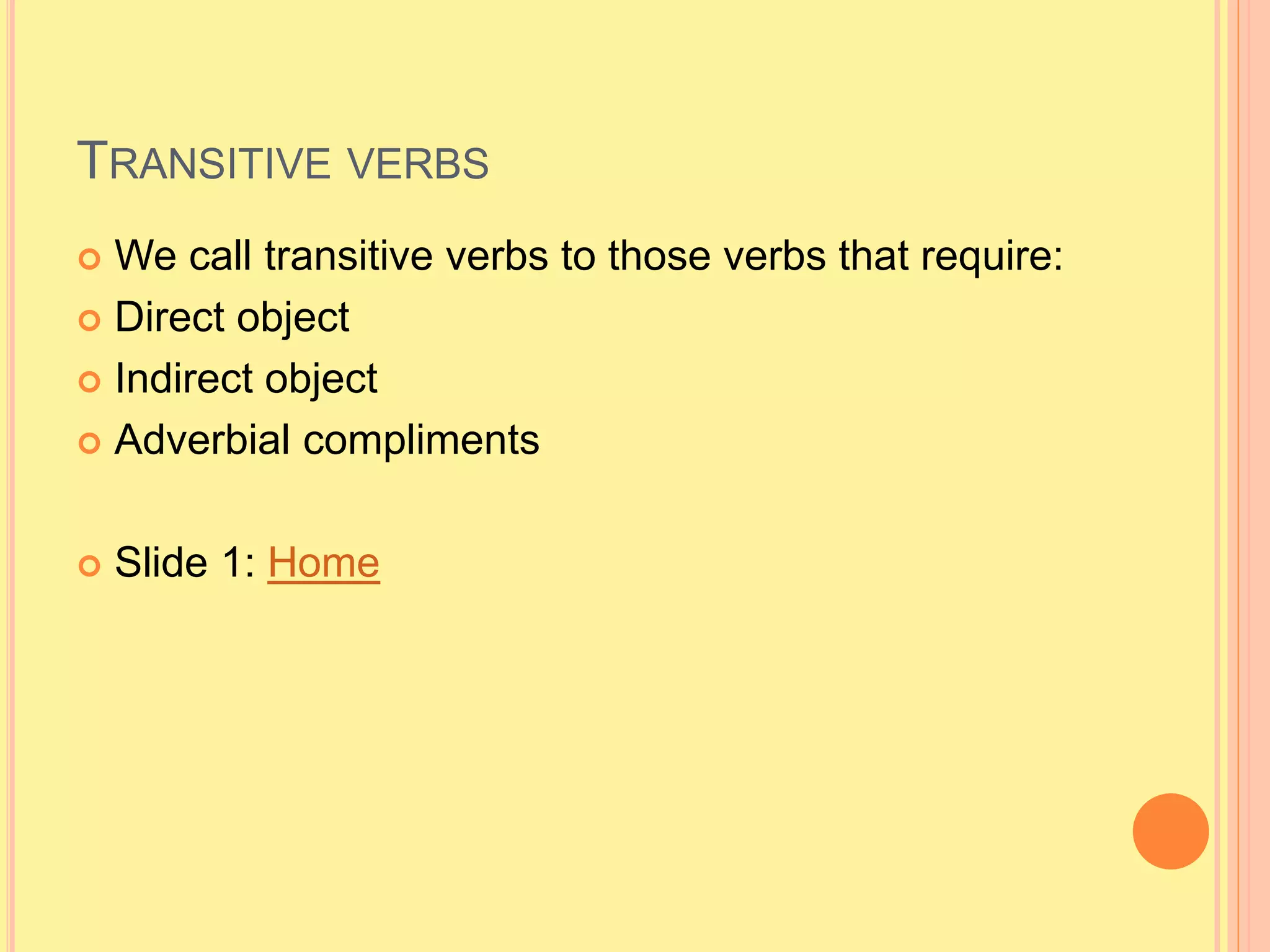 Syntactic Clasification Of Verbs Pptx Programming Languages Computing