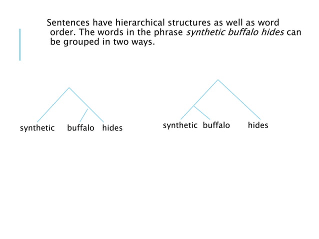 Syntactic structures | PPTX | Programming Languages | Computing