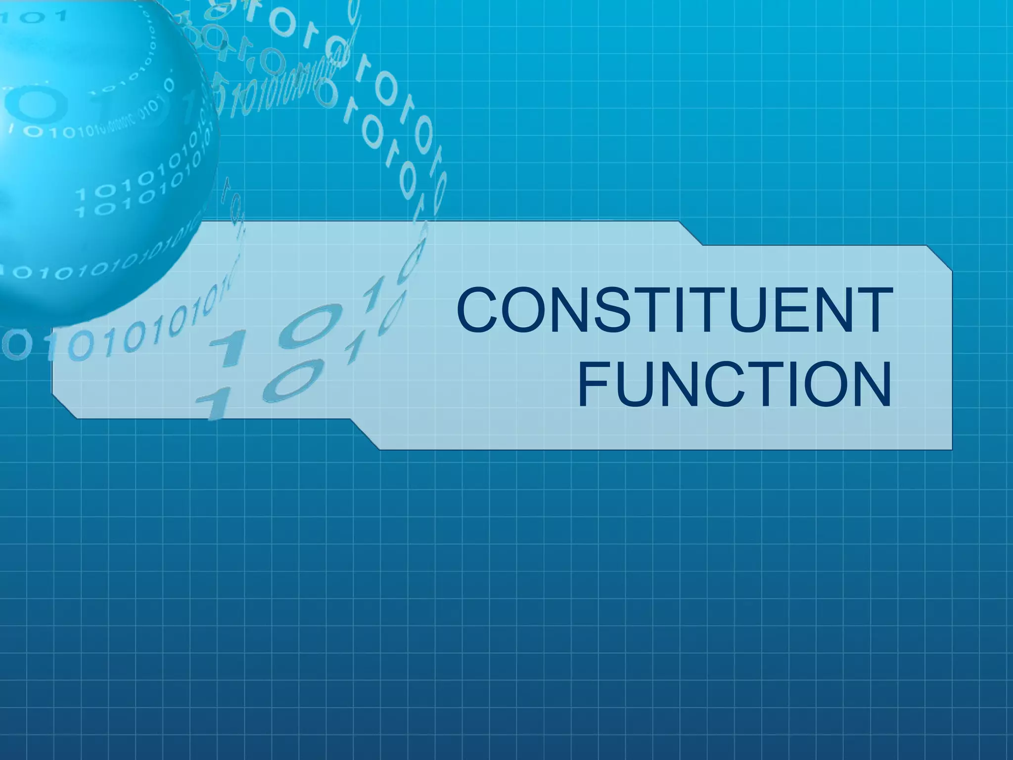 Syntas, constituent function | PPT