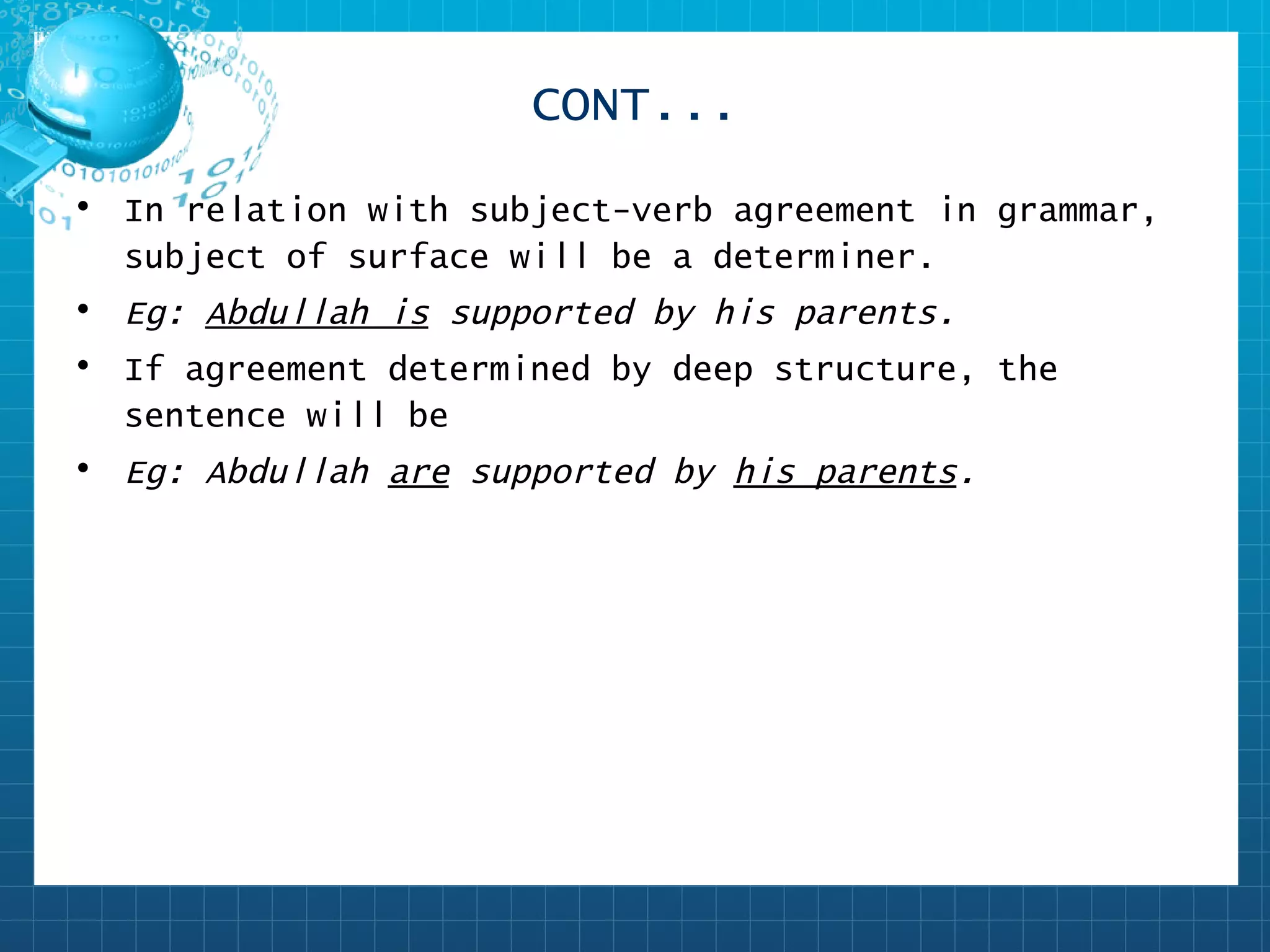 Syntas, constituent function | PPT