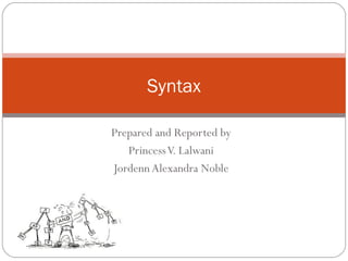 Introduction to Syntax | PPT | Programming Languages | Computing