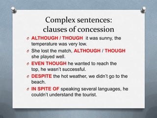 Syntax: multiple sentences | PPSX | Travel