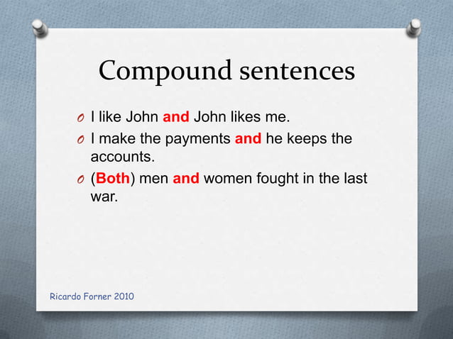 Syntax: multiple sentences | PPSX | Travel