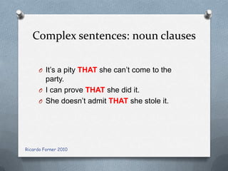 Syntax: multiple sentences | PPSX | Travel
