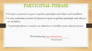 Syntax Linking and action verbs | PPT
