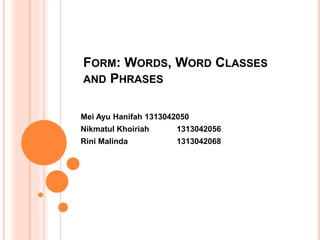 Syntax- introduction to syntax | PPTX