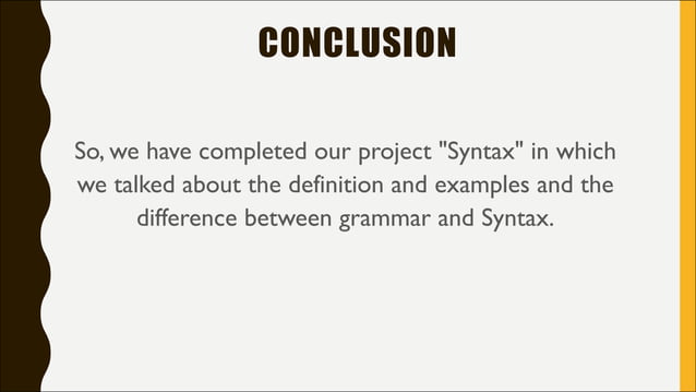 Syntax | PPT