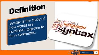 Syntax | PPT