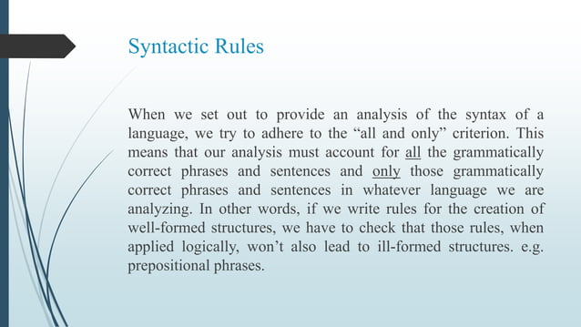 Syntax | PPT