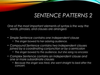 Syntax sentence construction-motheo mkize | PPT