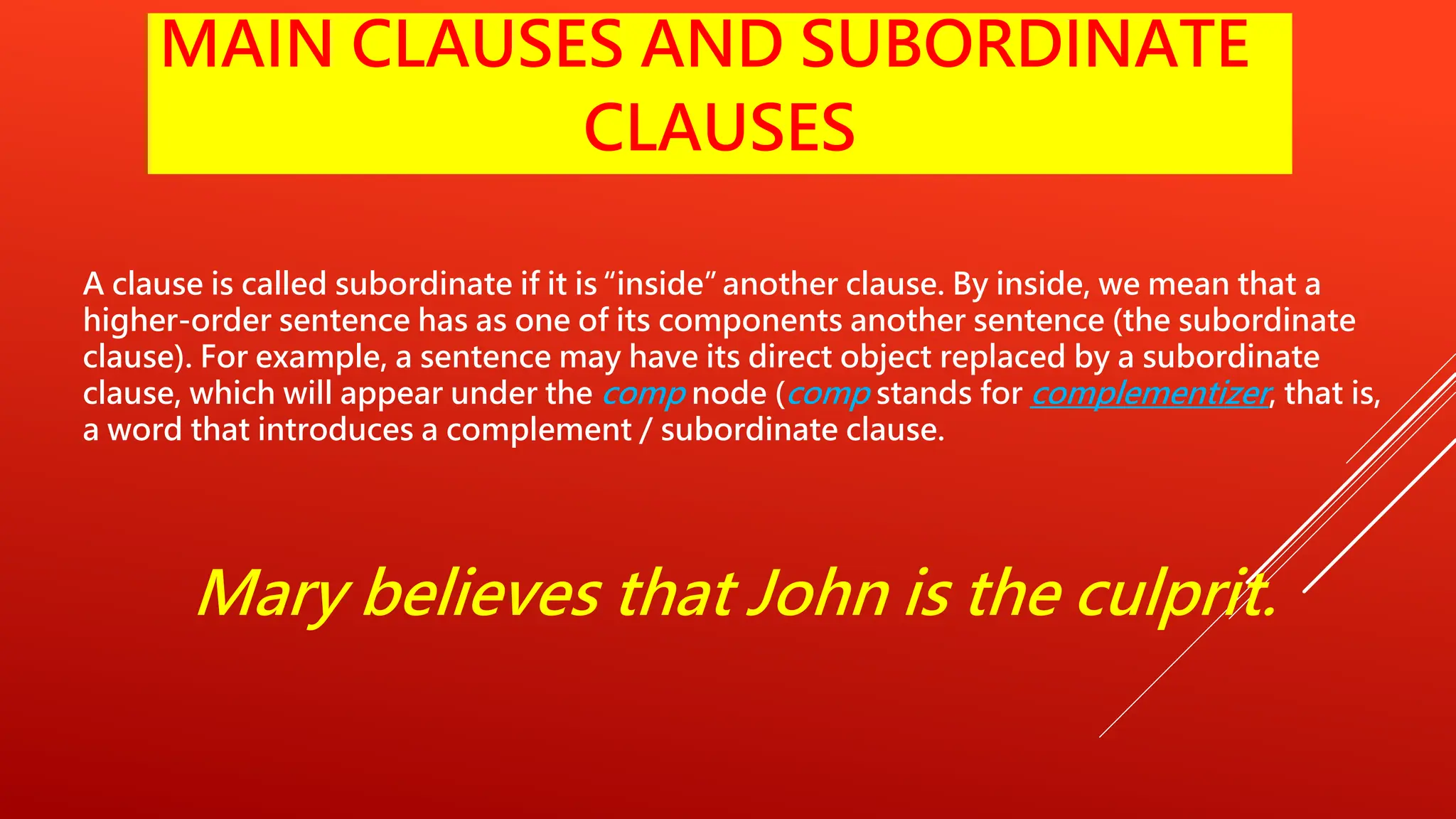 SYNTAX - AN INTRODUCTION TO TREE DIAGRAMMING | PPT