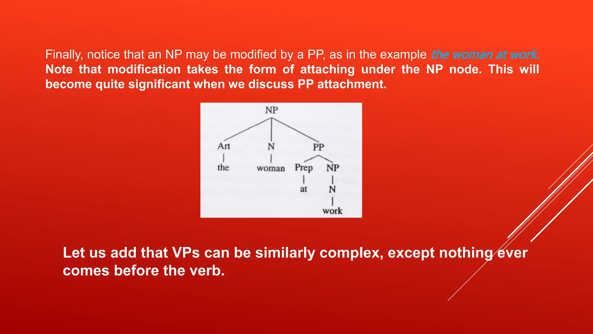 SYNTAX - AN INTRODUCTION TO TREE DIAGRAMMING | PPT