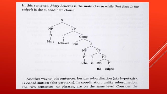 SYNTAX - AN INTRODUCTION TO TREE DIAGRAMMING | PPT | Programming Languages | Computing