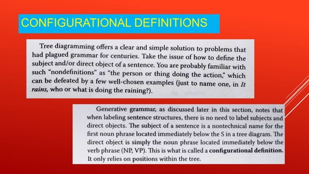 SYNTAX - AN INTRODUCTION TO TREE DIAGRAMMING | PPT | Programming ...