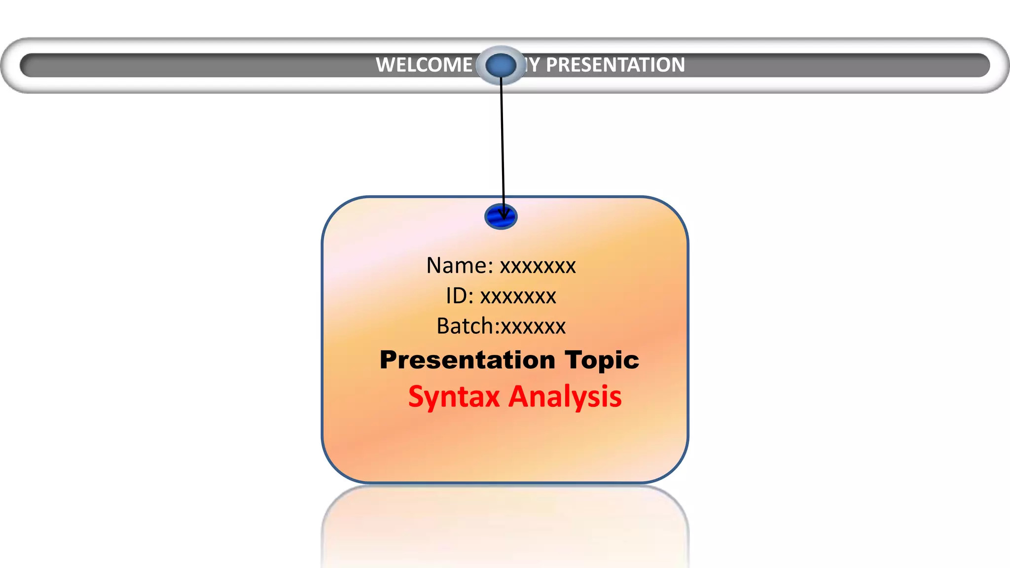 Syntax analysis | PPTX