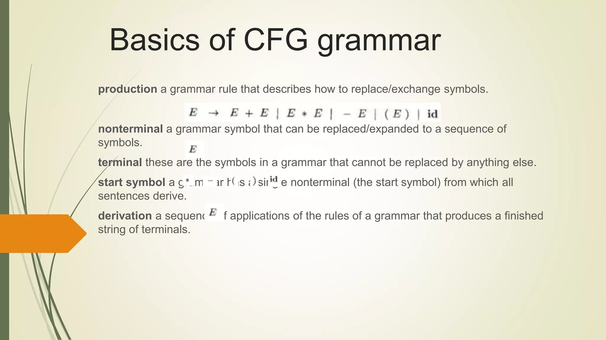 Syntax analyzer | PPTX