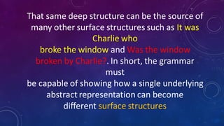 Chapter 8 Syntax George Yule linguistics | PDF