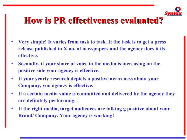 Syntax communications | PPT