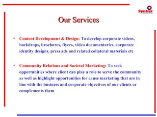 Syntax communications | PPT