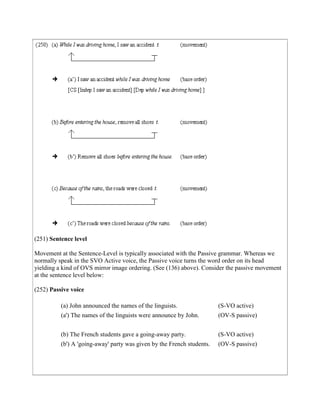 Syntax feature theory.. good | DOCX