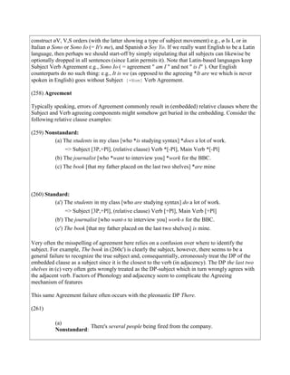 Syntax feature theory.. good | DOCX