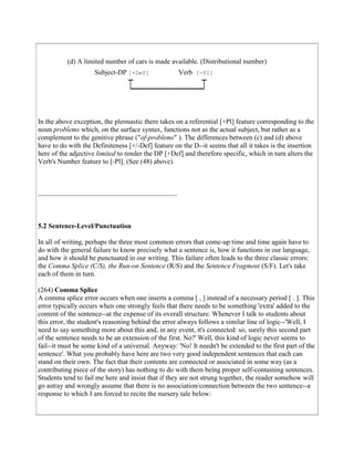 Syntax feature theory.. good | DOCX