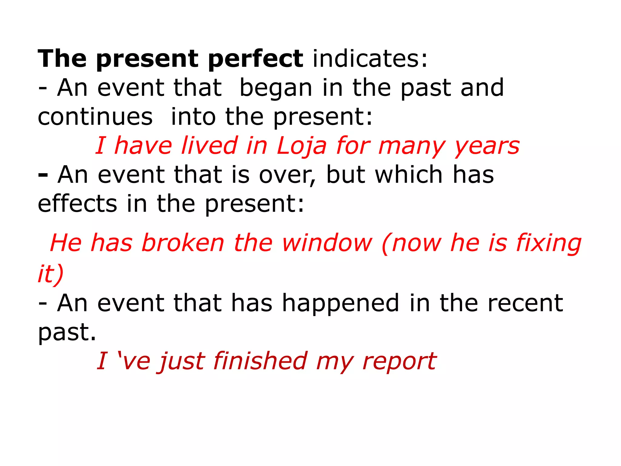 Syntax in discourse aspect, tense and voice | PPT