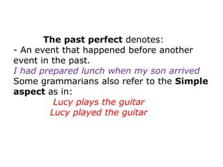 Syntax in discourse aspect, tense and voice | PPT