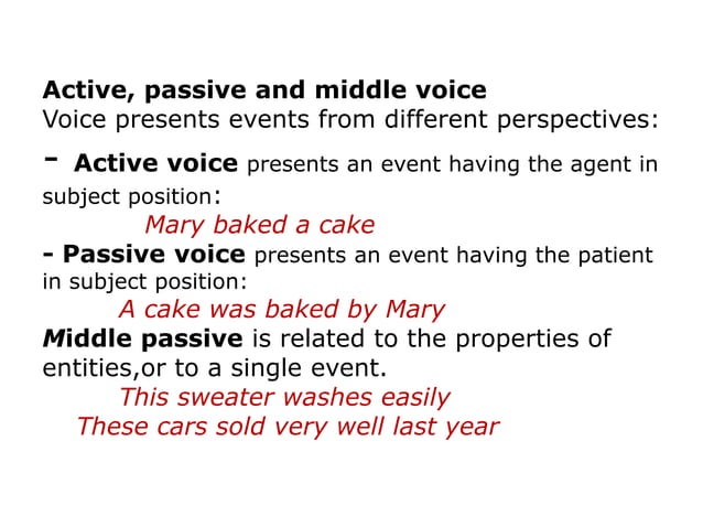 Syntax in discourse aspect, tense and voice | PPT