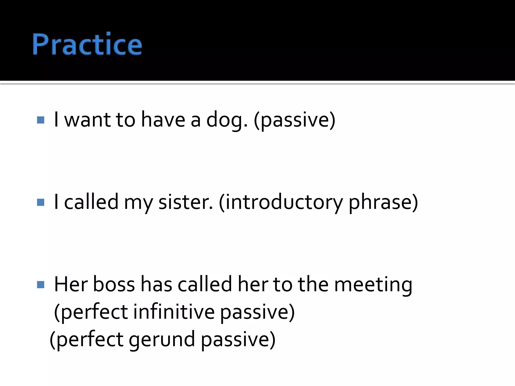 Syntax iv simple and perfect infinitives and gerunds | PPTX