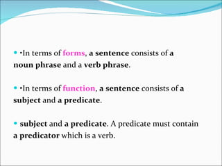Syntax 334 lecture 4 Noun phrases | PPT