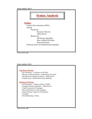 Syntax part1 | PDF