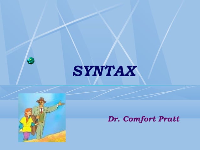 Syntax powerpoint | PPT