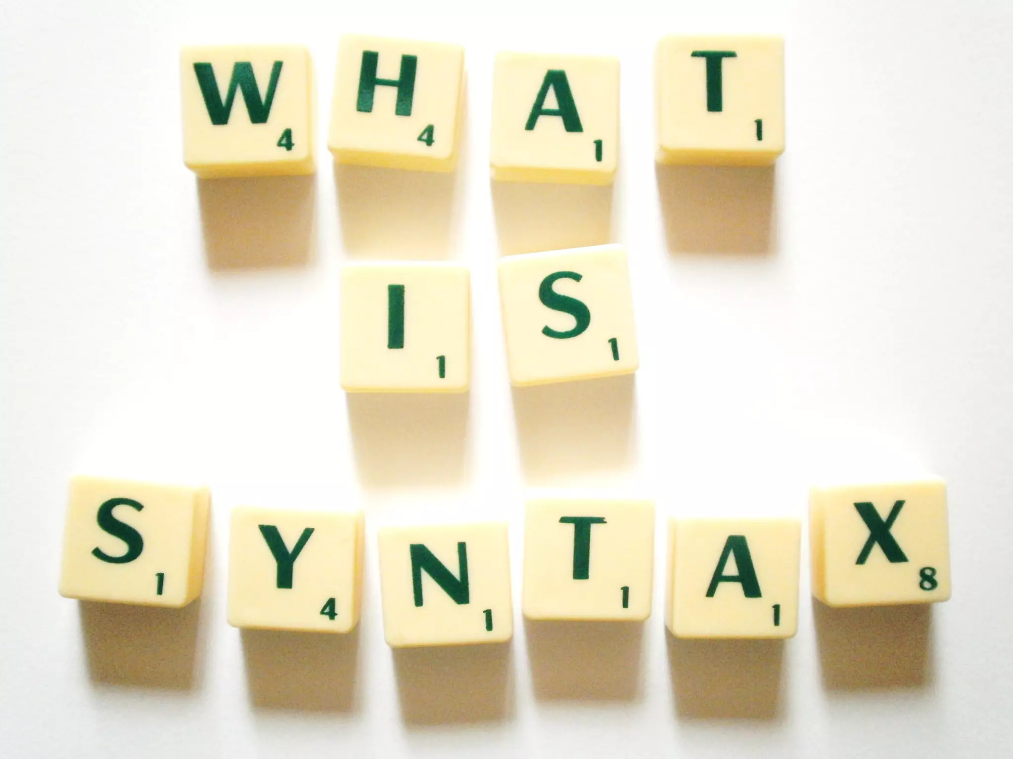 Syntax (basic for undergraduate) | PPT