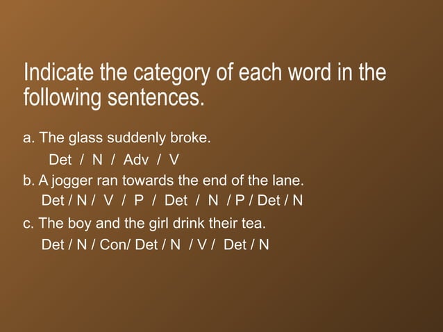 Syntax (basic for undergraduate) | PPT